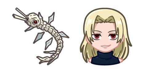 Chibi Jujutsu Kaisen Yuki Tsukumo And Garuda Spirit Cursor Custom Cursor