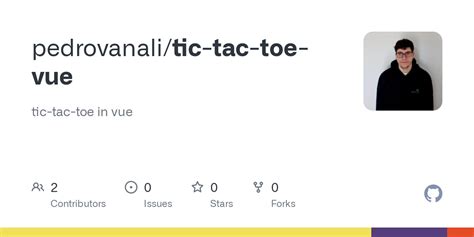 github pedrovanali tic tac toe vue tic tac toe in vue