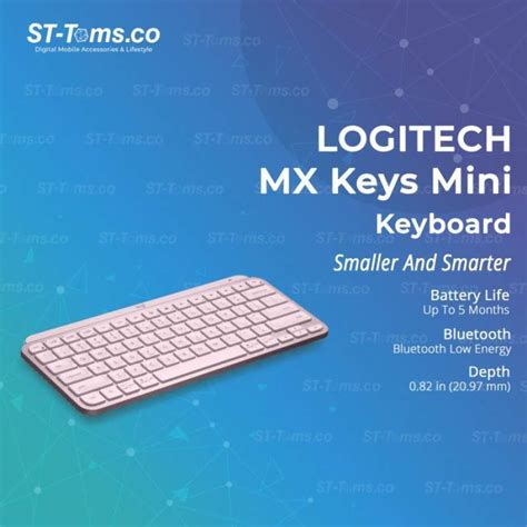 Jual Logitech Mx Keys Mini Keyboard Wireless Bluetooth Di Seller St Toms Official Store Ancol