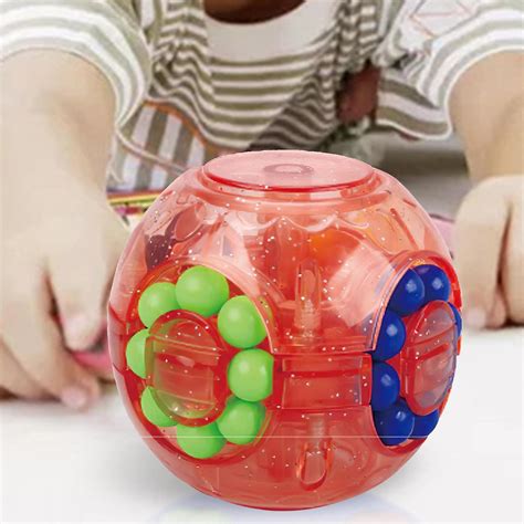 Rotating Bean Toy Bean Fingertip Gyroscope Toy Ball Decompression Toys