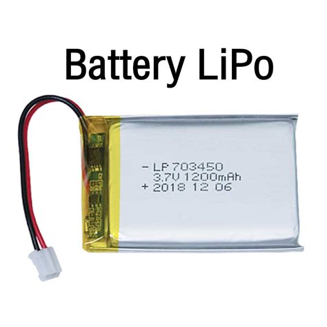 Lithium Ion Polymer Battery Lipo Gravitech Thai Thailand