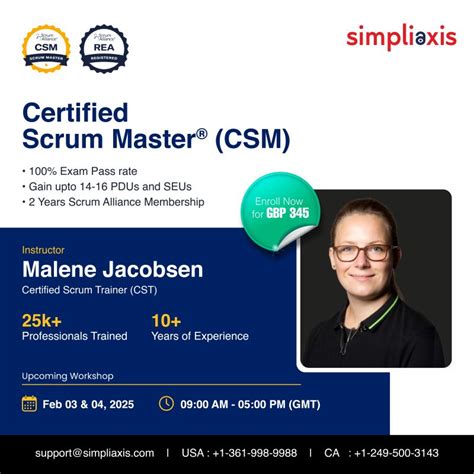 Simpliaxis On Linkedin Scrum Agile Csm Scrummaster Agileleadership Training…