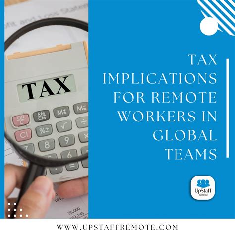 Remotework Globalteams Taxcompliance Remoteworkers Crossborderwork… Upstaff Remote