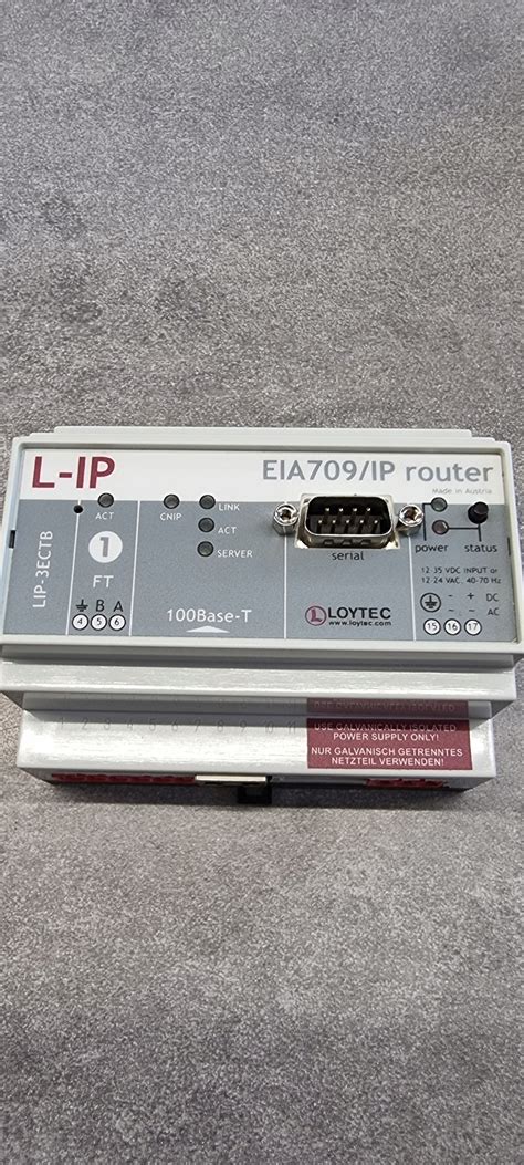 Loytec L Ip Eia709 Ip Router Lip 3ectb • Cena Opinie • Urządzenia Sieciowe 12696421552 • Allegro