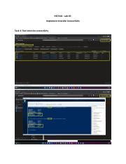 Testing Intersite Connectivity In Azure Lab Report Learnings