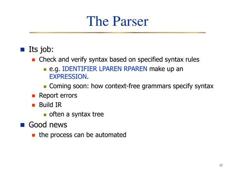 Ppt Compiler Construction Powerpoint Presentation Free Download Id