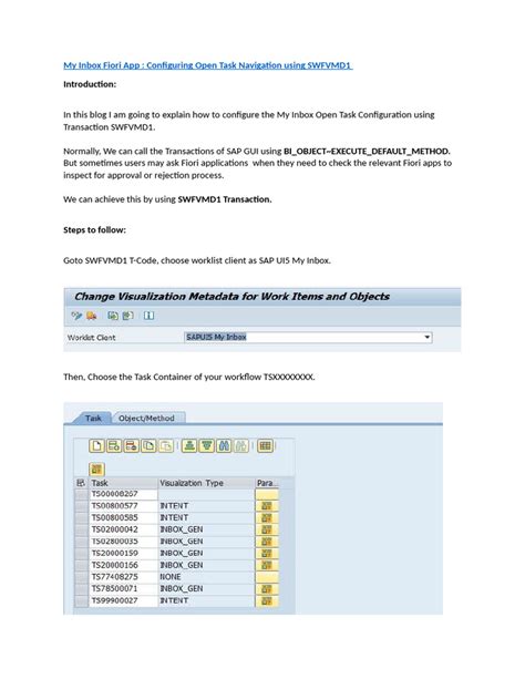 My Inbox Fiori App Pdf Computer Programming Computing