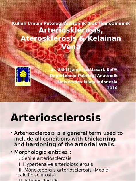 Atherosklerosis Artheriosklerosis Dan Kelainan Vaskuler Pdf Atheroma Atherosclerosis