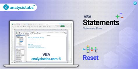 Vba Reset Statement Explained With Examples
