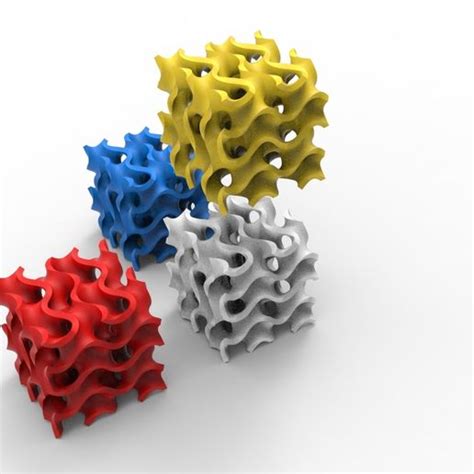🗿 Gyroid Structure・ 3d File For 3d Printing・cults
