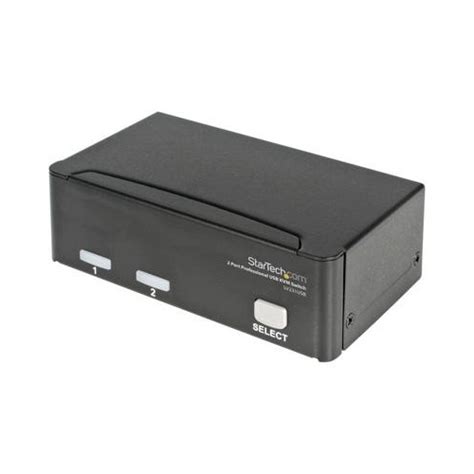 Startech 2 Port Professional Usb Kvm Switch Kit With Cables Sv231usb