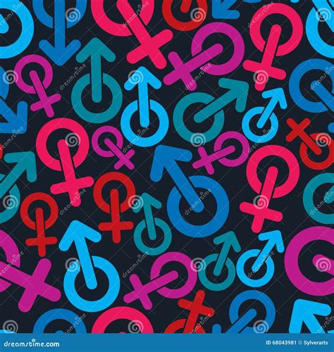 Symbols Of Sexual Orientation Cartoon Vector 26502345