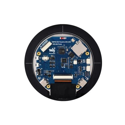 Buy Waveshare ESP S Inch Capacitive Touch Round Display Development Board Online