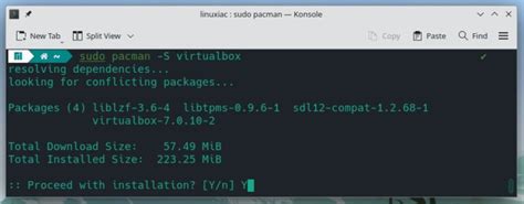 Install Virtualbox On Manjaro Linux A Step By Step Guide
