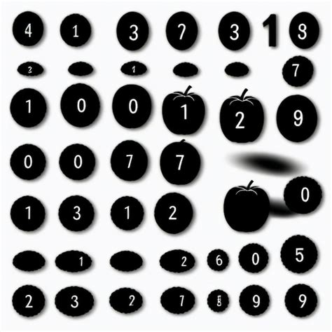 Counts Vector Set White Background Isolated A High Premium Ai