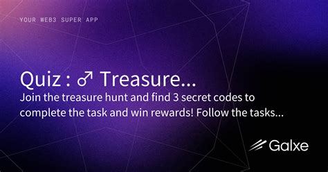 Quiz 🕵️‍♂️ Treasure Hunt Find 3 Codes And Complete The Task 🕵️‍♀️