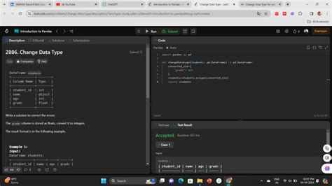 Yadhav Balaji Rao On Linkedin Codingjourney Datascience Pandas