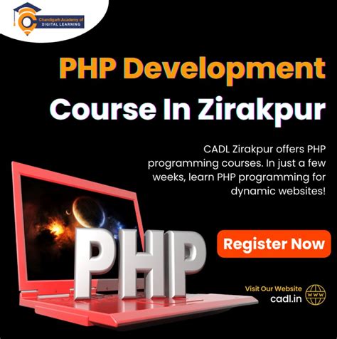 Php Development Course At Cadl Zirakpur Mohali India