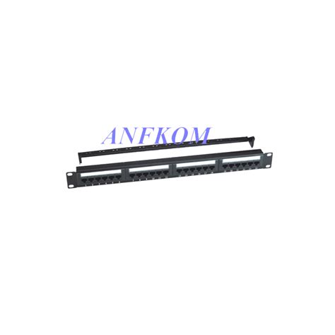 Cat5e Cat6 UTP Patch Panel 24 Port Anfkom Network