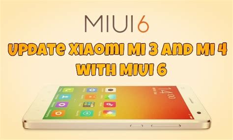 How To Update Xiaomi Mi 3 And Mi 4 With MIUI 6 Developer Version TechnoBuzz How To Android