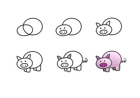 Картинки для срисовки легкие для 6 лет