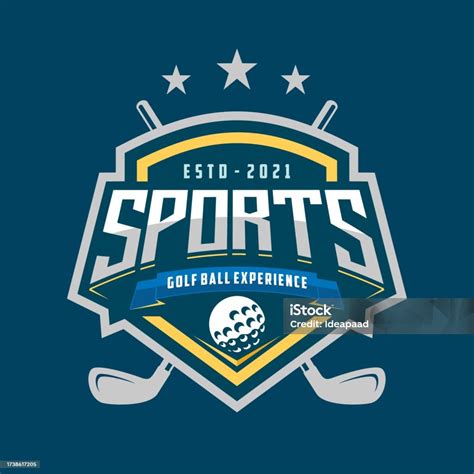 골프 클럽을 위한 현대 직업적인 골프 템플렛 로고 디자인 Championship에 대한 스톡 벡터 아트 및 기타 이미지 Championship 경쟁 골프 Istock