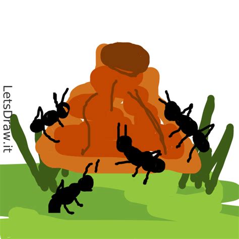 How To Draw Anthill Qzn6qaymk Png LetsDrawIt
