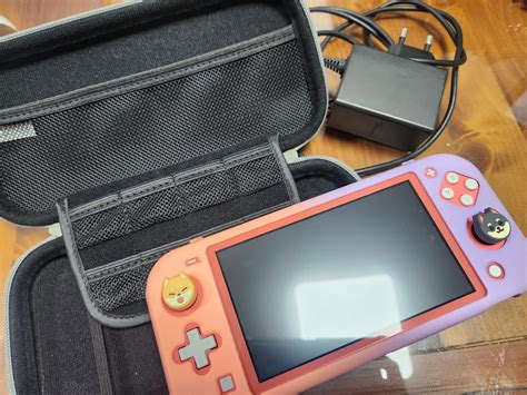 닌텐도 스위치 라이트 코랄 당근 중고거래