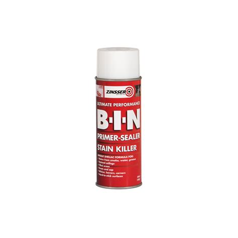 Zinsser Bin Primer Sealer Aerosol Spray 400ml Burke Brothers