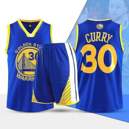 Nba Golden State Warriors Stephen Curry 30 Basketball Jersey Suit