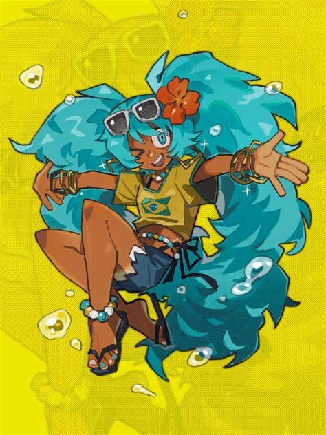 Hatsune Miku And Brazilian Miku Vocaloid Drawn By Duantouhongmo Danbooru