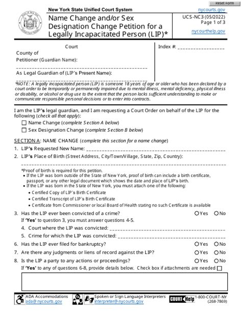 Form Ucs Nc3 Fill Out Sign Online And Download Fillable Pdf New York Templateroller