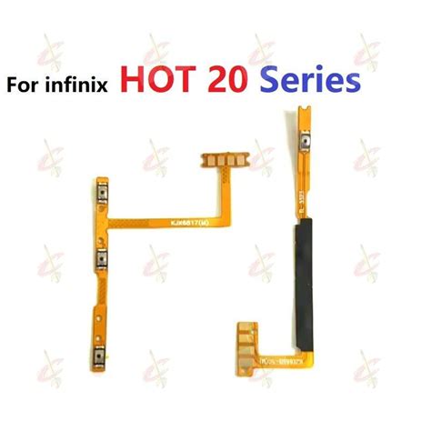 Power Switch Volume Button Flex For Infinix Hot I G Play S X