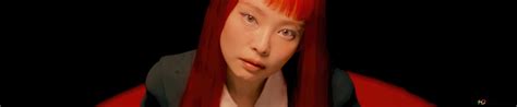 Redhead Jennie Gazing Attentively Ruby Solo Album Shoot 4k