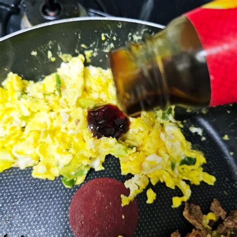 떡갈비 계란 볶음밥