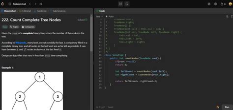 kathakali saha on linkedin day 10 problem no 03 count complete tree nodes level easy leetcode