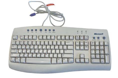Microsoft Comfort Curve Keyboard 2000 Spill Resistant Model