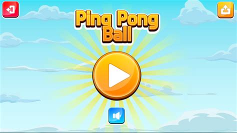 Ping Pong Ball Game Construct C P HTML Customizable And All Platforms Supported By CGFX