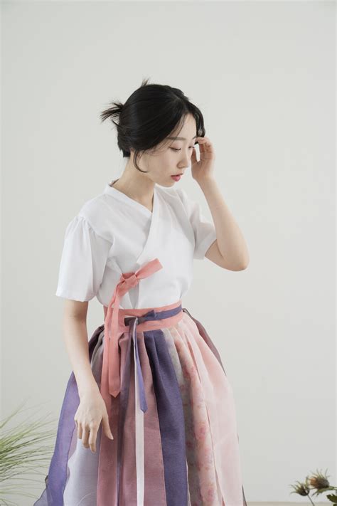 [6月] 반팔 저고리 고름 교체