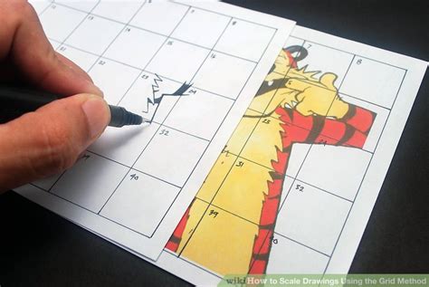 How To Scale Drawings Using The Grid Method 9 Steps