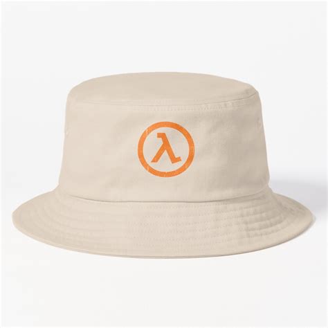 Half Life Lambda Symbol Hot Bucket Hat Half Life Merch