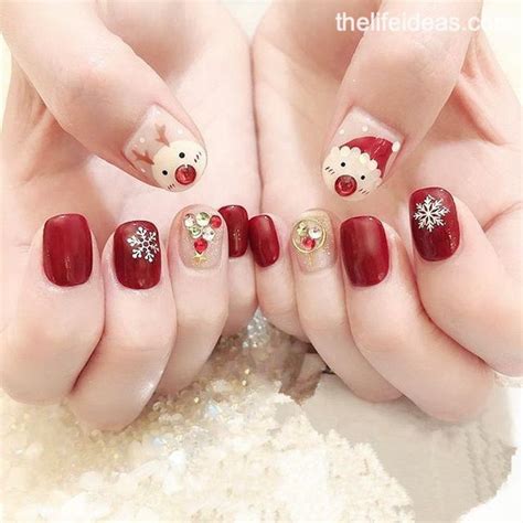 รวม 50 ไอเดียเพ้นท์เล็บ “ โทนสีคริสต์มาส ” แนวน่ารัก สดใส เสริมให้เล็บดูคิ้วท์สุดพลัง เล็บ