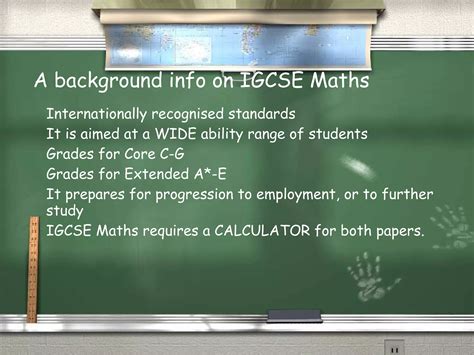 Maths Igcse 2013 Ppt