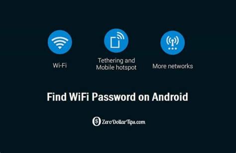 How To Find WiFi Password On Android Phone