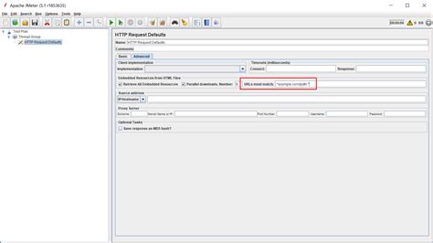 Jmeter How To Set Custom Header Only For Main Urlsampler Not Embedded Resources
