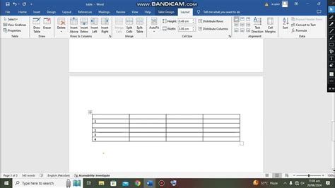 How To Insert Rows And Colunms In Table Ms Word Insertrow