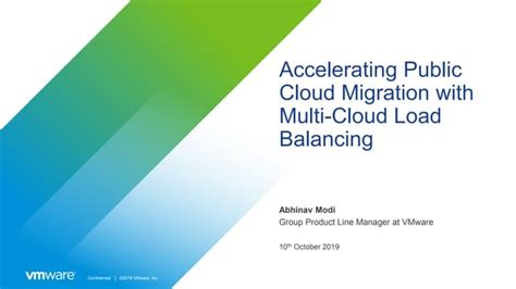 Accelerating Public Cloud Migration With Multi Cloud Load Balancing Ppt