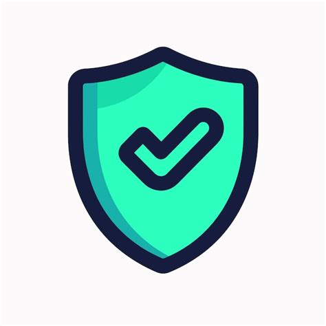 Green Shield With Checkmark Symbolizing Security And Protection Premium Ai Generated Vector