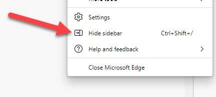 How To Disable The Sidebar In Microsoft Edge