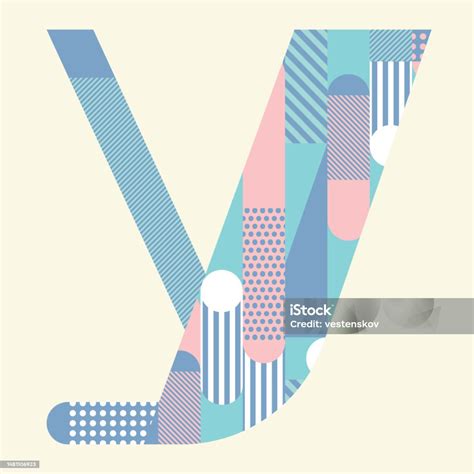기하학적 패턴 세련 된 세련 된 파스텔 컬러 베이비 알파벳 타이 포그래피 0명에 대한 스톡 벡터 아트 및 기타 이미지 0명 개념 기하 도형 Istock